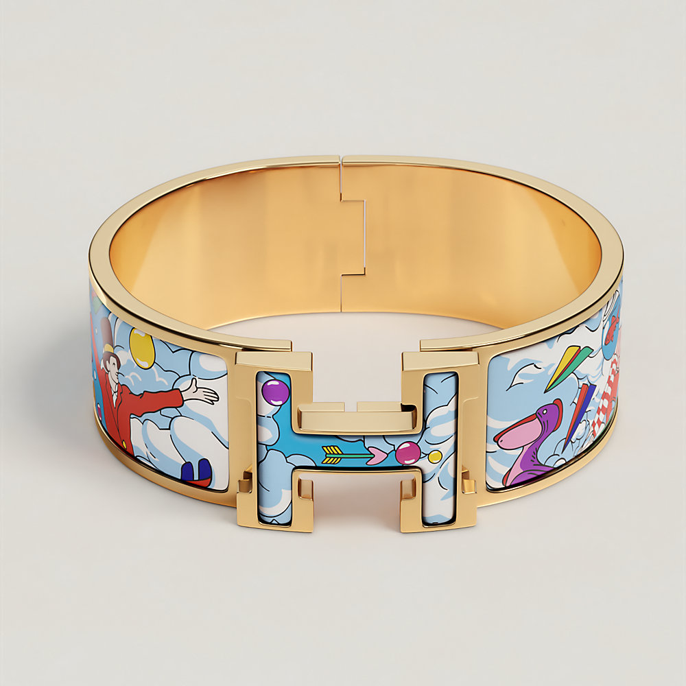 Brazalete Clic Clac H Dans les Nuages | Hermès España